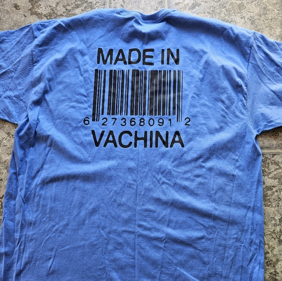 Athletic Works | Shirts | Deez Nuts Made In Vachina Mens Xl Blue Tshirt ...